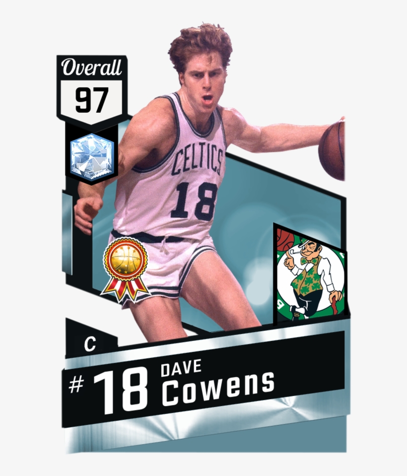 '80 Dave Cowens Myteam Diamond Card - Nikola Jokic Nba 2k17 - 600x879 PNG Download - PNGkit