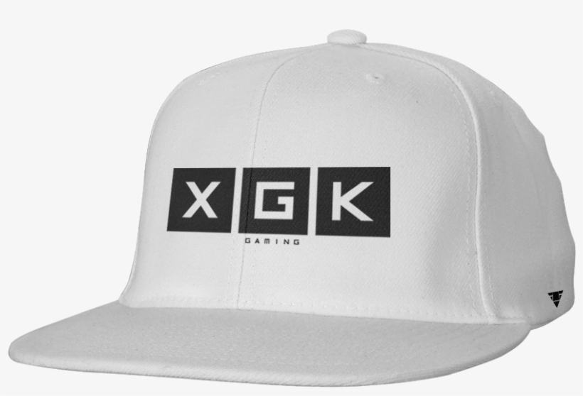 Xgk Gaming White Snapback Hat - Baseball Cap - 1000x1000 PNG Download ...
