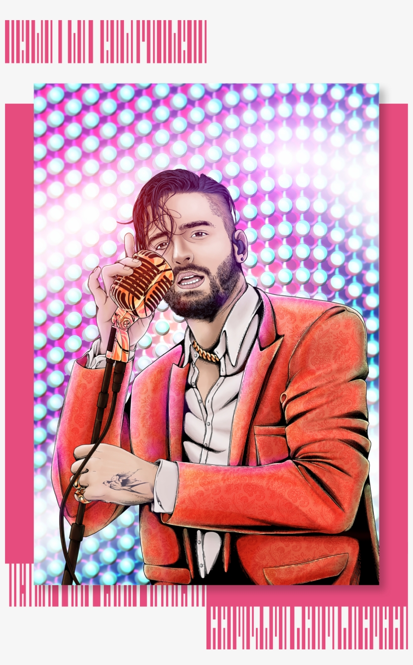 Maluma - Poster - 1200x1876 PNG Download - PNGkit