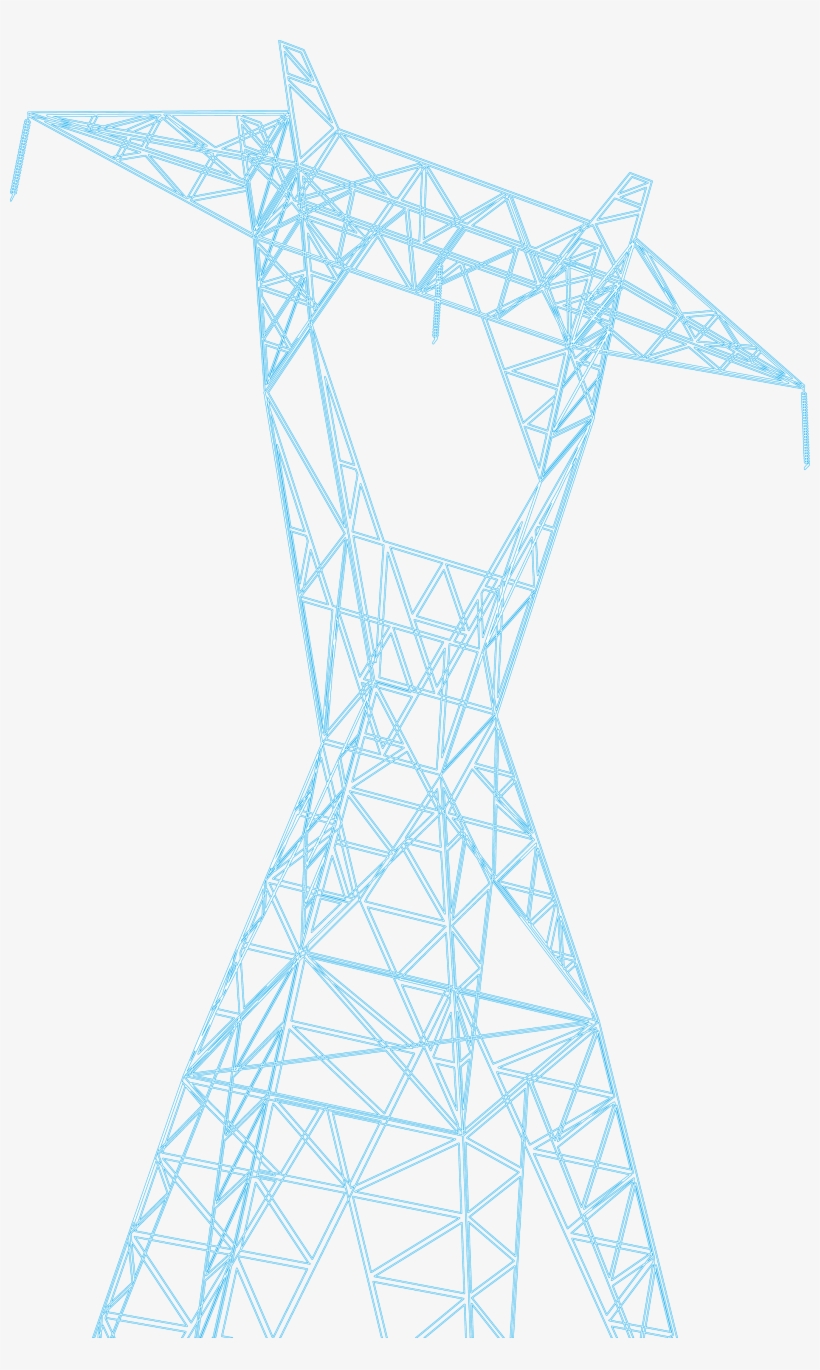 Transparent Transmission Download Electricity Line - High Voltage ...