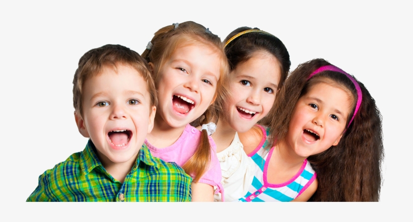 Download Transparent Four Happy Pre-school Kids Underline - Healthy ...
