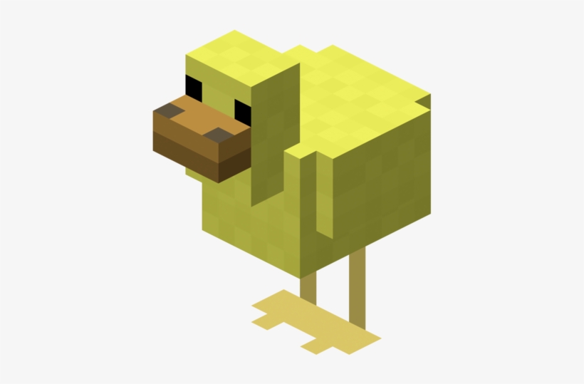 File - Chick - Minecraft Baby Chicken - 600x600 PNG Download - PNGkit