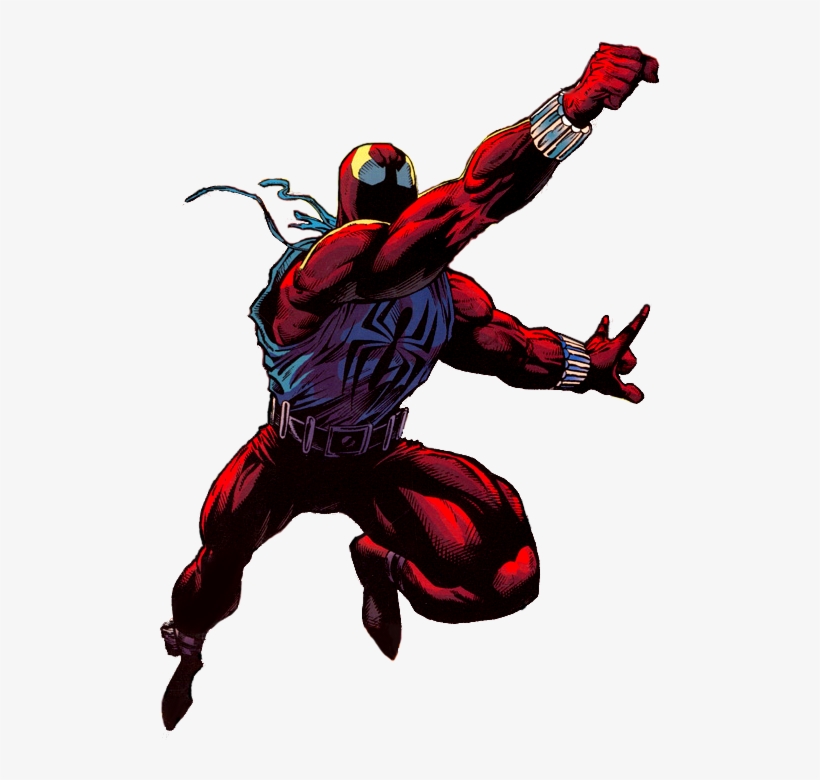 Beno4 - Ben Reilly Spider Man Scarlet Spider Png - 522x702 PNG Download ...