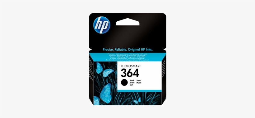 Original Hp 364 Ink Cartridge - Hp 903 Black - 400x400 PNG Download ...