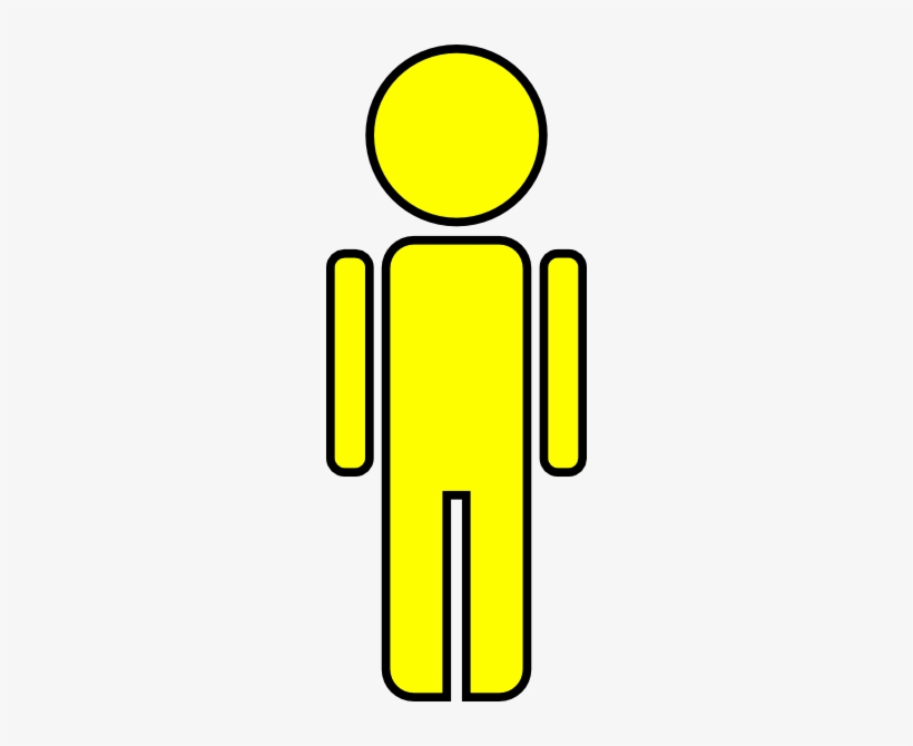 Yellow Person Clip Art - 234x590 PNG Download - PNGkit
