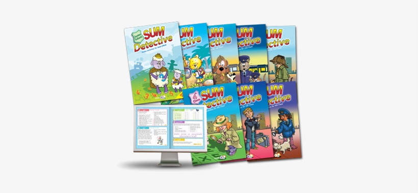 Sum Detective - Sum Detective - 4th Class - 420x317 PNG Download - PNGkit