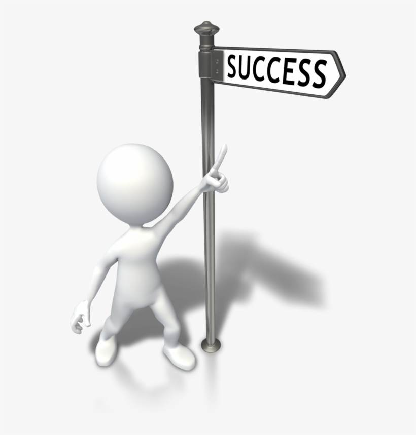Success Stick Figure - 725x800 PNG Download - PNGkit