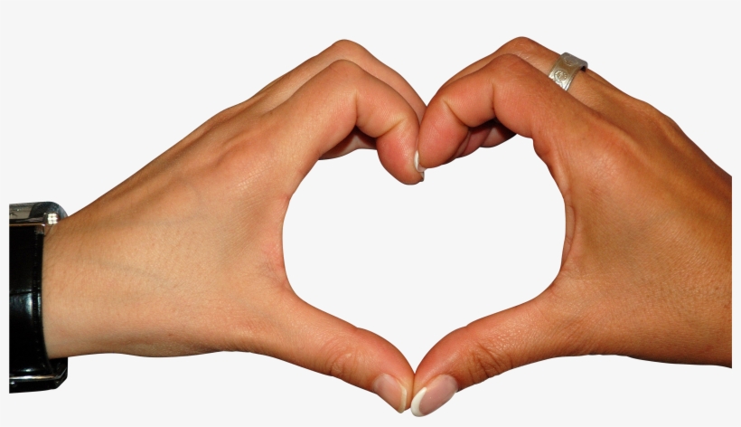Heart With Fingers Png Image - Heart - 3798x2478 PNG Download - PNGkit