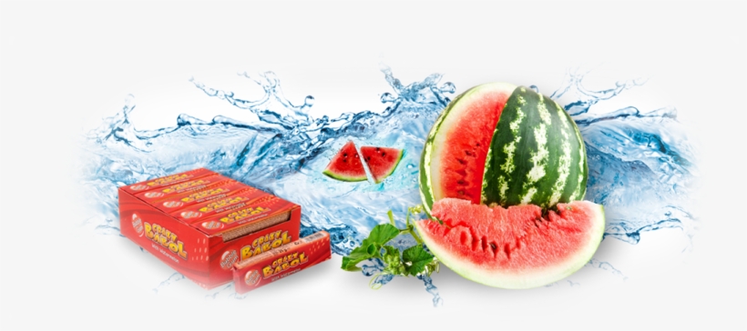 Crazy Babol Watermelon 2 - Watermelon - 1200x580 PNG Download - PNGkit
