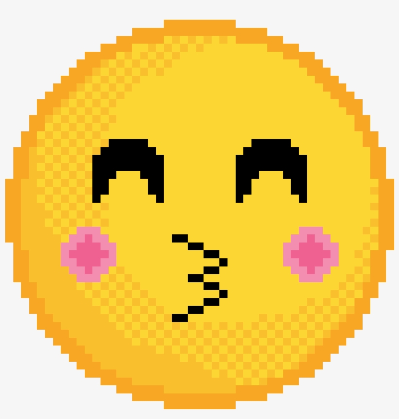 Blushing Kiss - Neptune Planet Pixel Art - 1159x1159 PNG Download - PNGkit