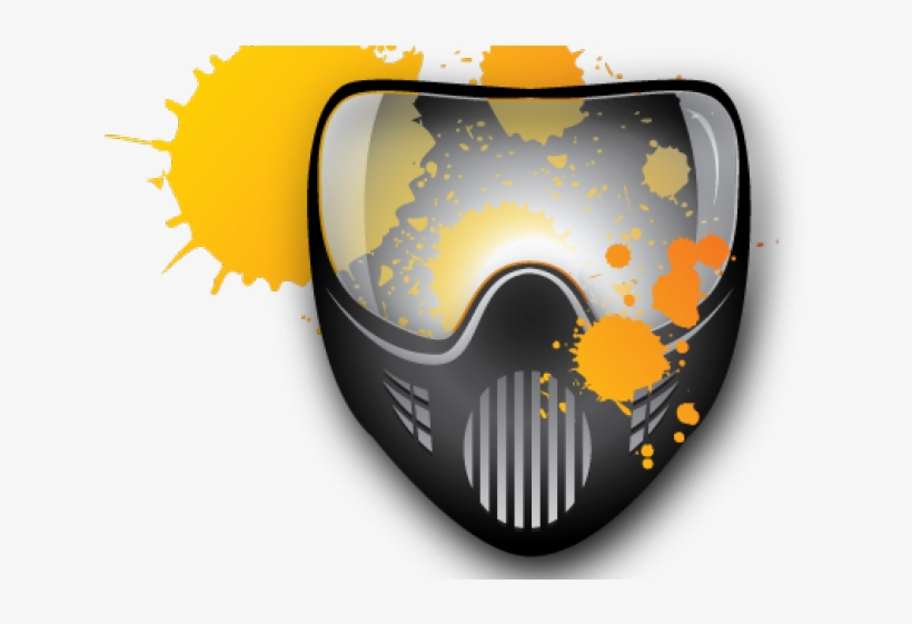Masks Clipart Paintball - Illustration - 640x480 PNG Download - PNGkit