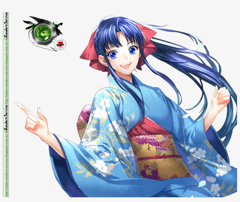 Render Anime - Kenshin Himura And Kaoru - 903x714 PNG Download - PNGkit