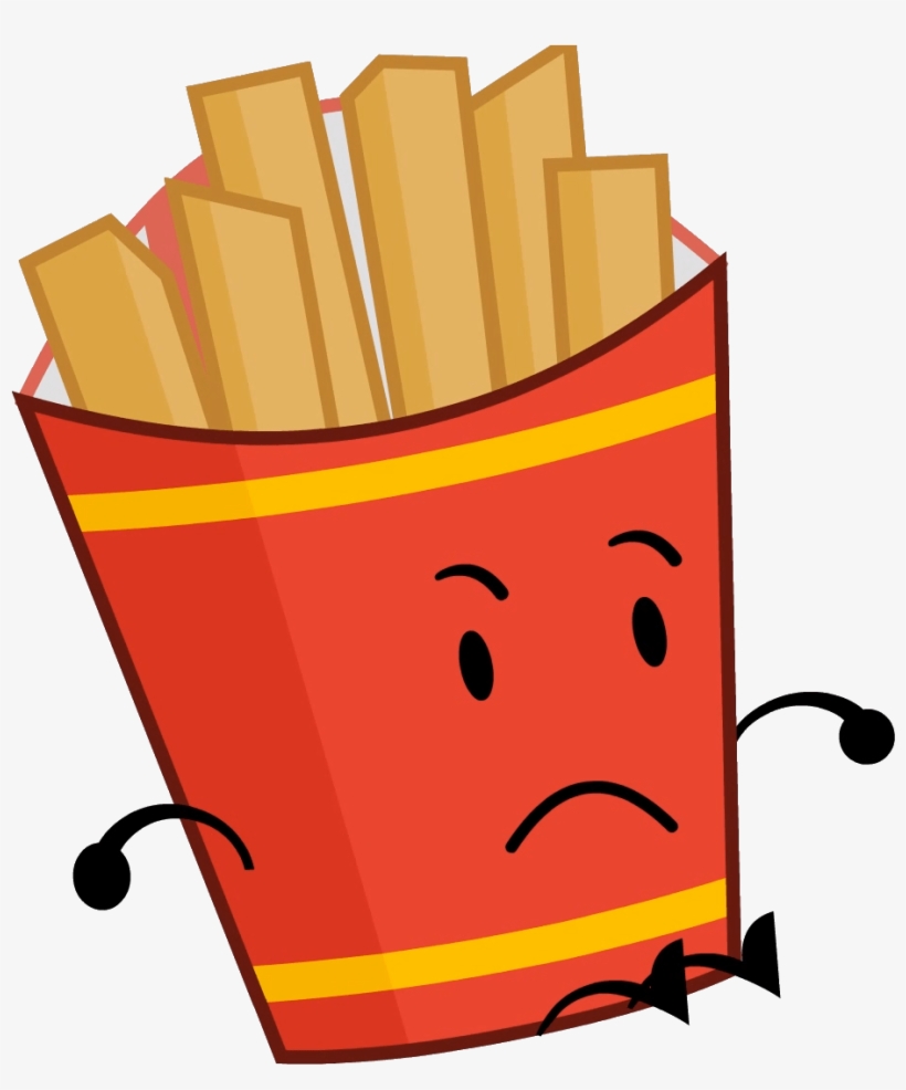 Battle Dream Island Fries - Bfdia Fries - 990x1080 PNG Download - PNGkit