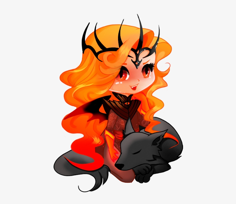 Chibi Mairon / Sauron - Sauron Chibi - 487x649 PNG Download - PNGkit