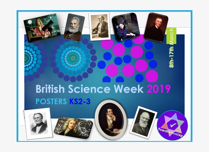 British Science Week 2019 Ks2 Posters By Teachallenjoy - Portrait Of ...