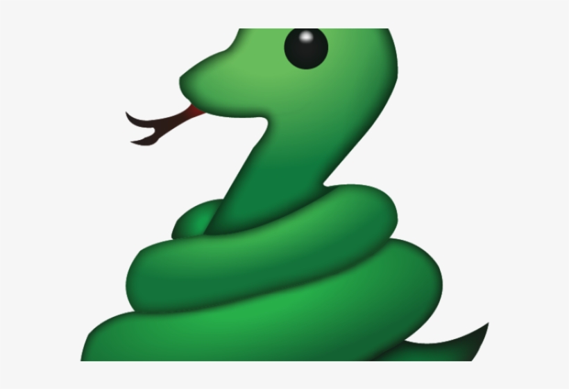 Emoji Clipart Snake - Iphone Snake Emoji - 640x480 PNG Download - PNGkit