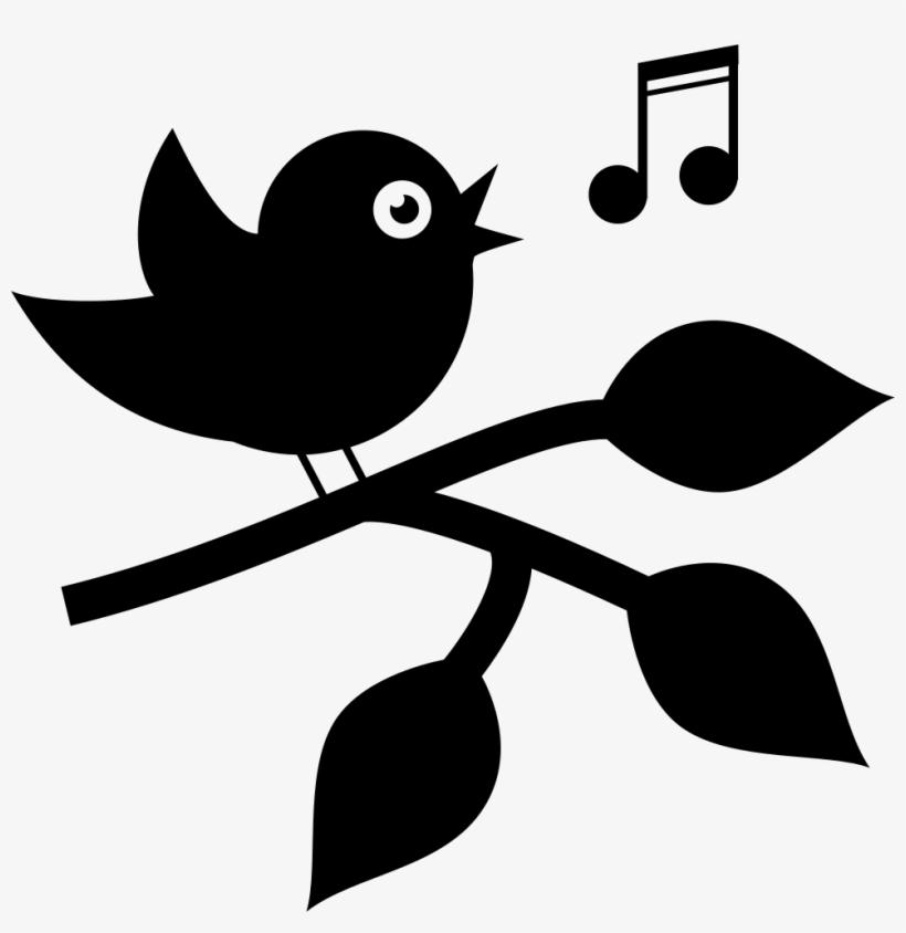 Png File Svg - Bird Singing Icon - 980x962 PNG Download - PNGkit
