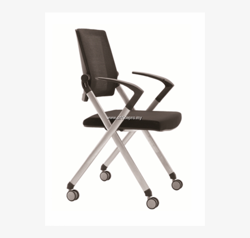 Ipt1-training Chair C/w Castor And Armrest - Chair - 700x700 PNG ...