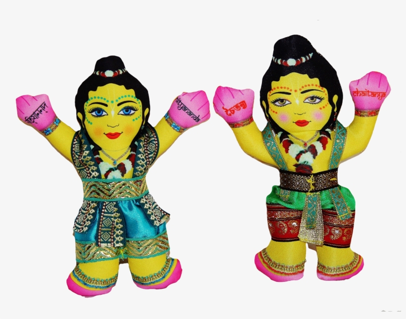 Mini Guara Nitai - Gaura Nitai Dolls - 2502x1843 PNG Download - PNGkit