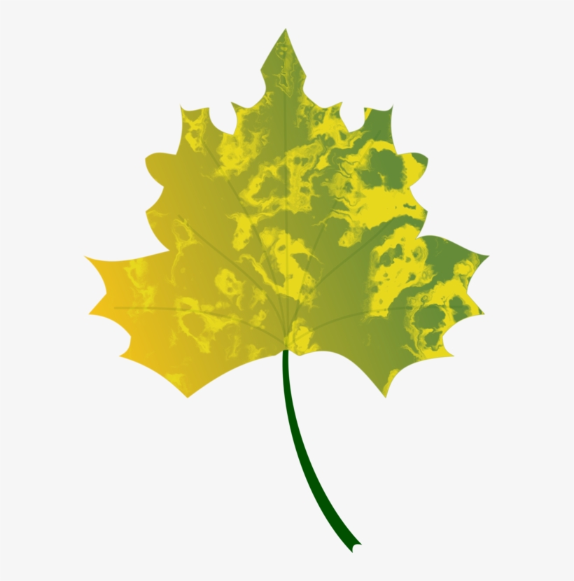 Download Transparent Autumn Leaf Color Yellow Maple Leaf - Clip Art ...