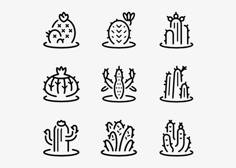 Cactus Symbol Png Download Image - Cactus Icon Transparent Background ...