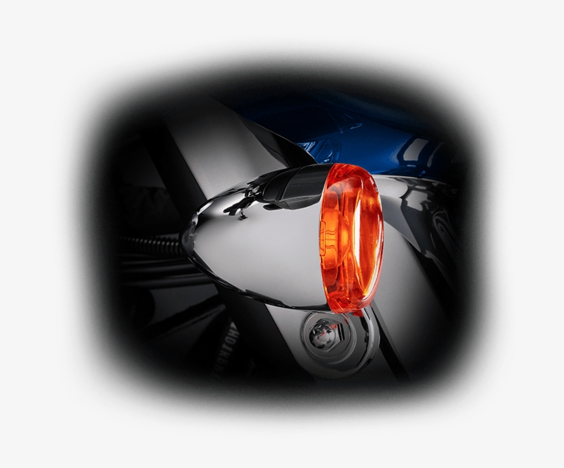 Bullet Turn Signals - Rear-view Mirror - 680x600 PNG Download - PNGkit