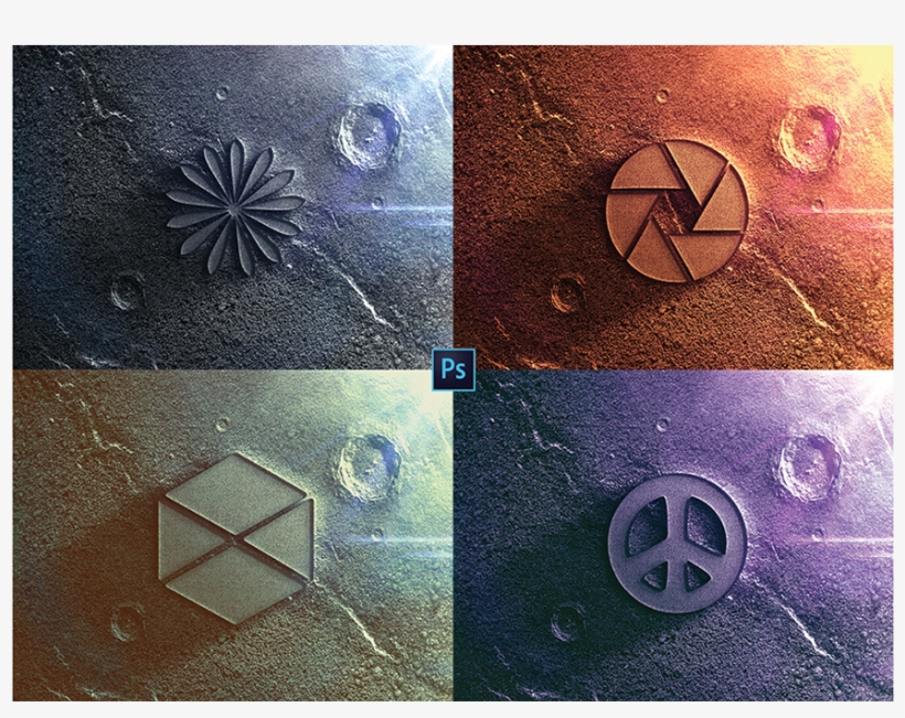 Cinematic Text Effects - Peace Symbols - 1200x650 PNG Download - PNGkit