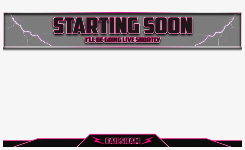 Starting Soon - Lightning - 1000x563 PNG Download - PNGkit