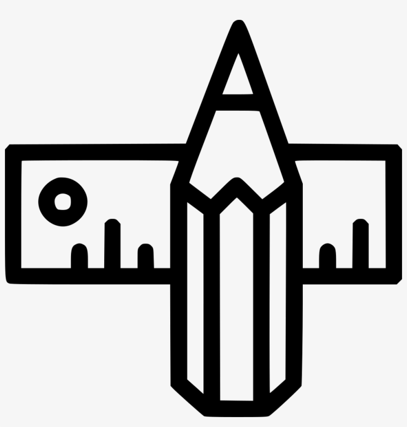 Scale Ruler Pencil Draw Comments - Ruler - 980x980 PNG Download - PNGkit