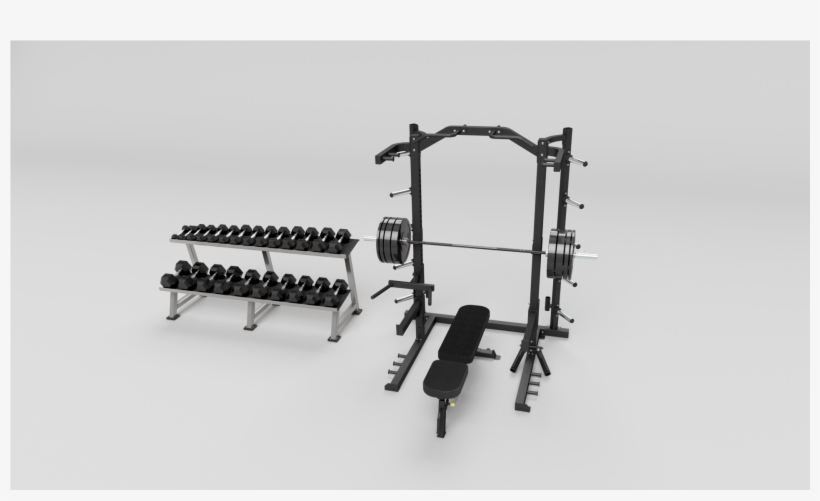 Free Weights Area - Bench - 1920x1920 PNG Download - PNGkit