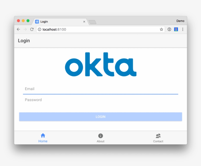 Login With Logo - Okta - 1050x815 PNG Download - PNGkit