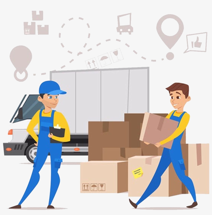 Moving Vector - 1400x1140 PNG Download - PNGkit