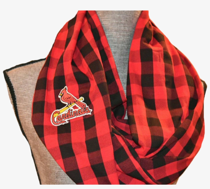 St Louis Cardinals Scarf - Tartan - 987x788 PNG Download - PNGkit