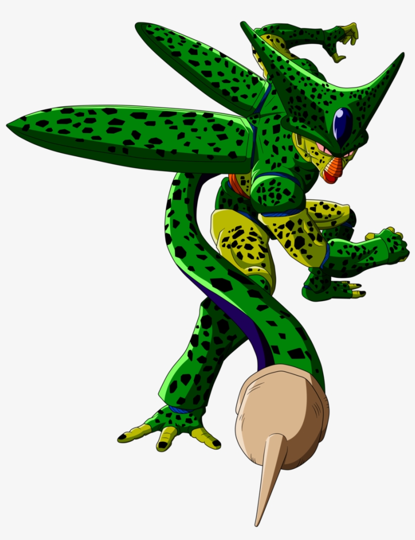 Cell Png - Dragon Ball Z Cell 1er Forme - 1024x1138 PNG Download - PNGkit