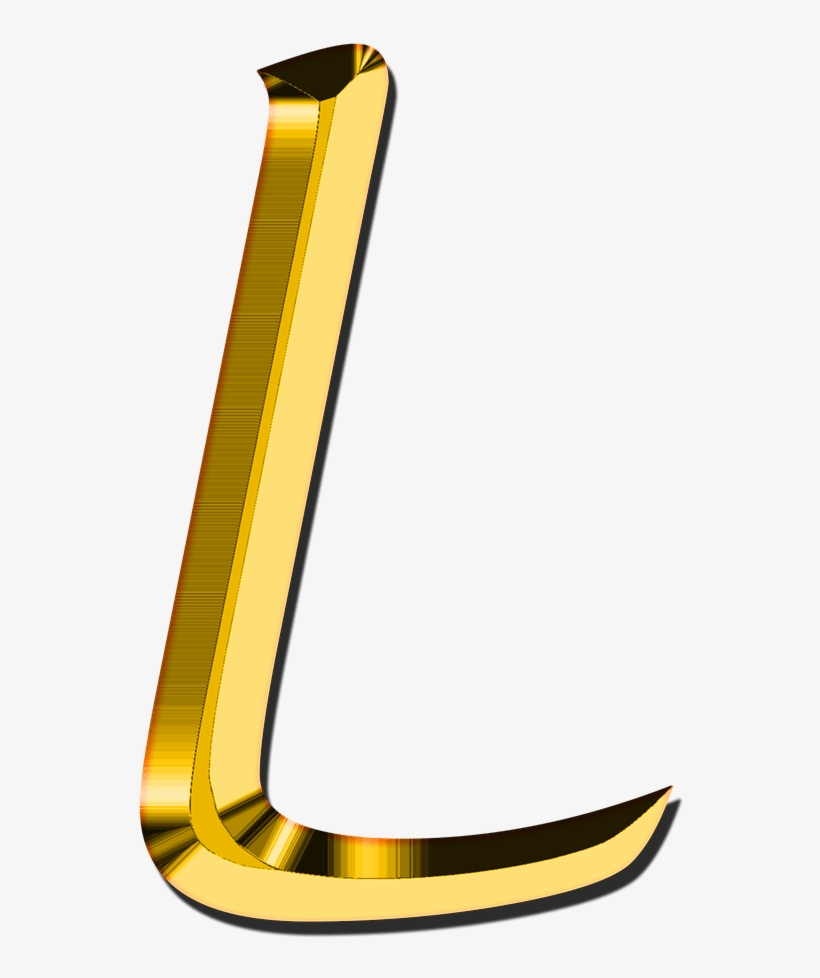 Gold L Png - Letter L Png - 1271x1280 PNG Download - PNGkit