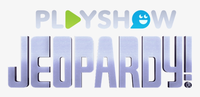 Playshow Jeopardy Logo - Electric Blue - 1200x606 PNG Download - PNGkit