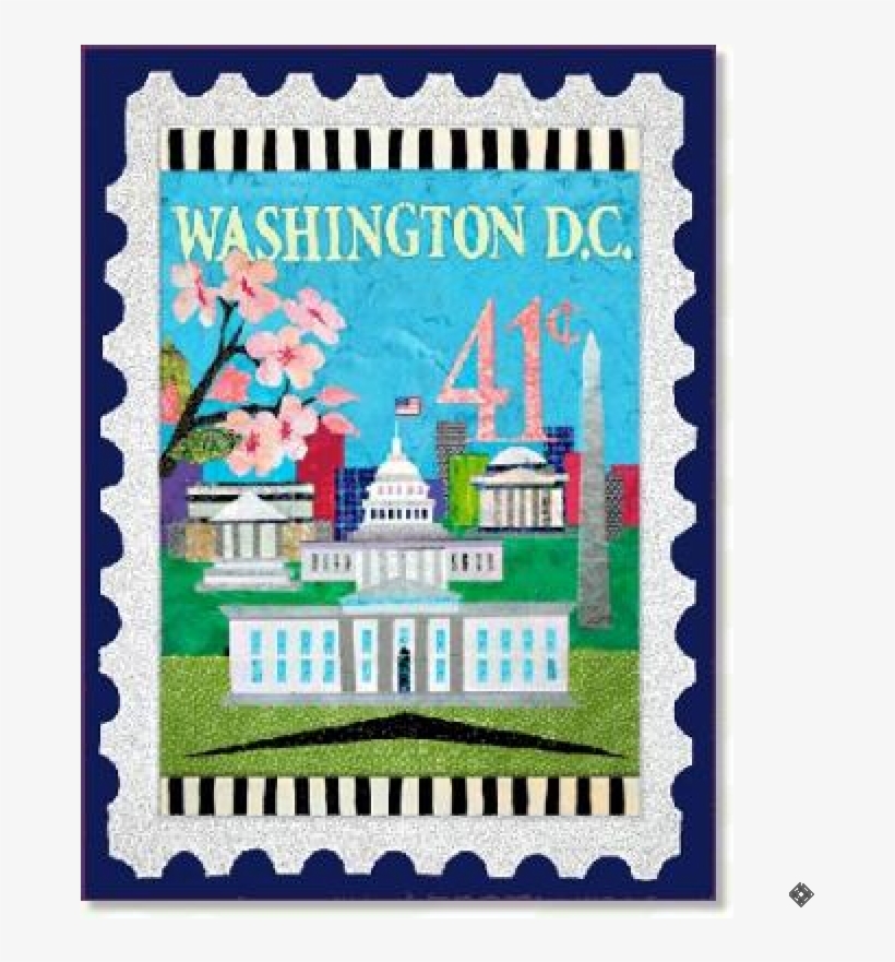 Washington Dc Postage Stamp - 800x800 PNG Download - PNGkit
