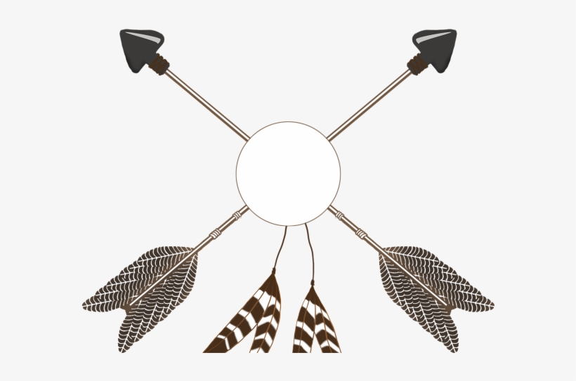 Feather Clipart Arrow - Crossed Arrows Clip Art - 640x480 PNG Download ...