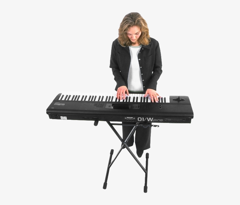Lessons Information - Playing A Keyboard - 507x622 PNG Download - PNGkit