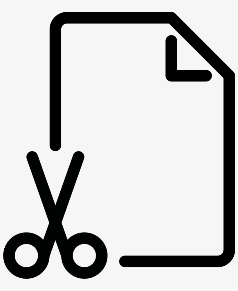 Document Action Cut - 960x960 PNG Download - PNGkit