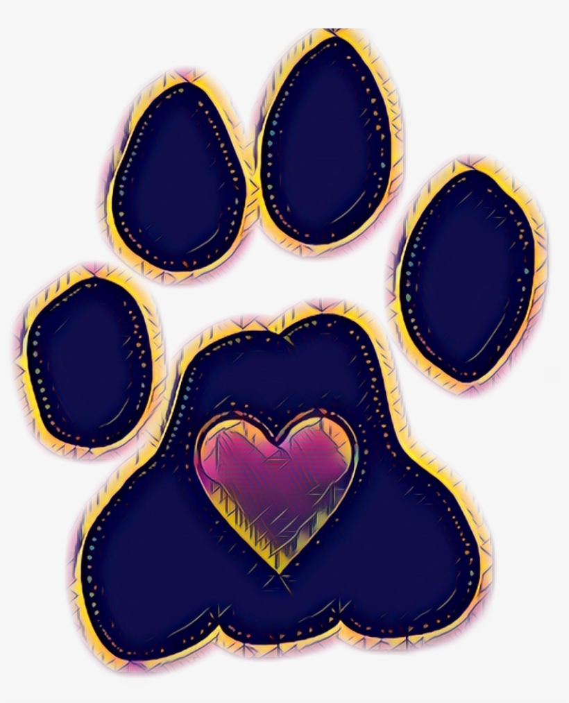 Paw1 - Heart - 1000x1000 PNG Download - PNGkit