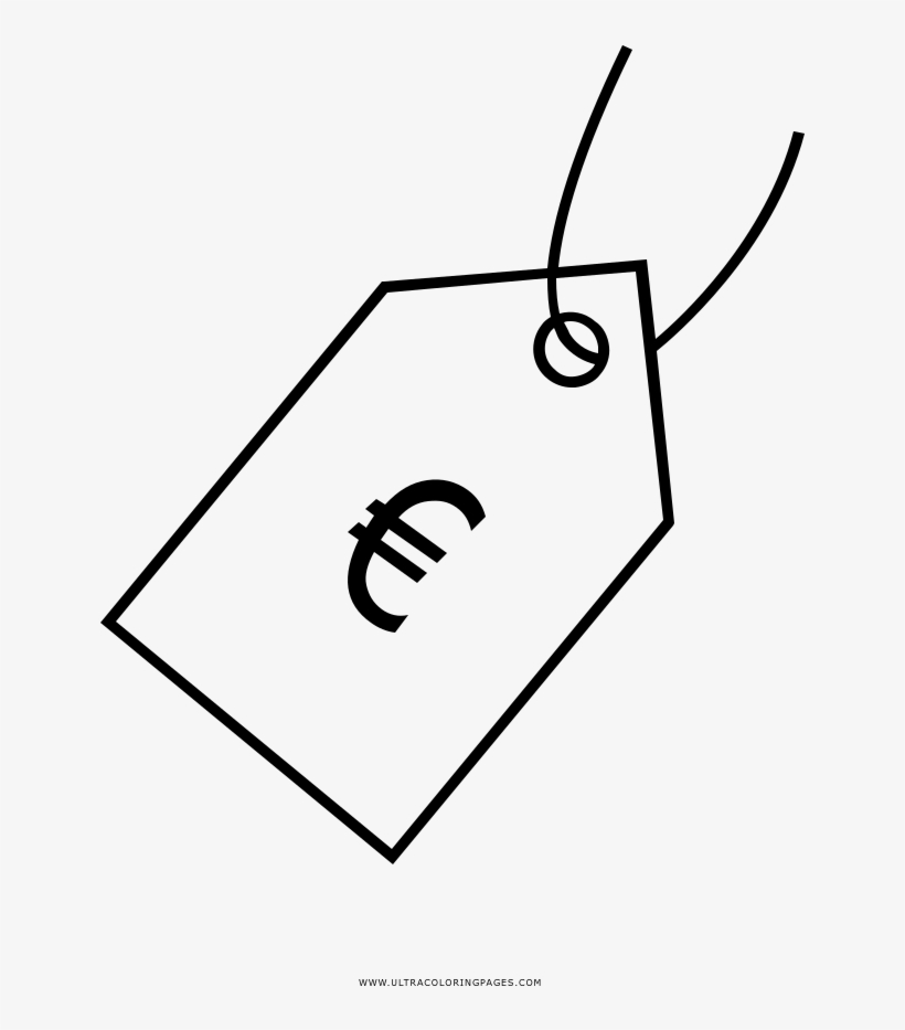 Price Tag Coloring Page Precio Para Colorear Free, 47% OFF