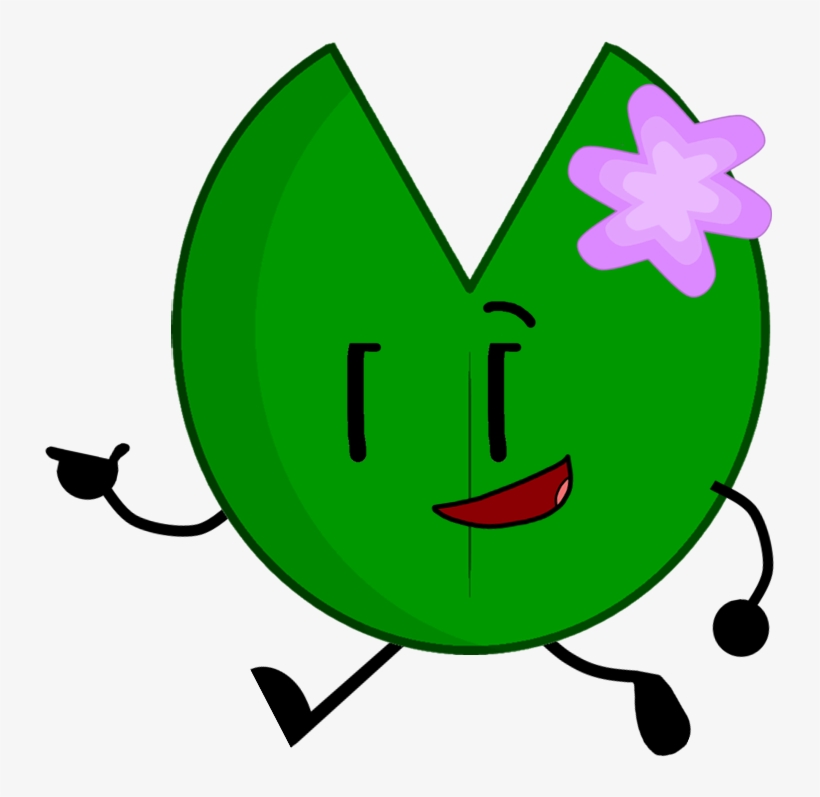 Lily Pad Pose - Bfdi Lily Pad - 770x743 PNG Download - PNGkit