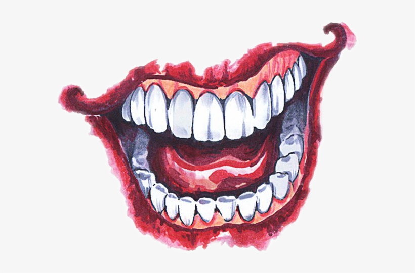 Sign In To Save It To Your Collection - Joker Smile Hand Tattoo ...