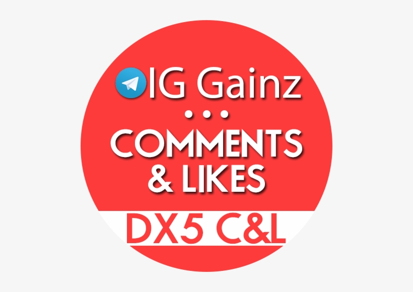 Telegram Iggainz Dx5 C & L Logo - Film - 500x500 PNG Download - PNGkit