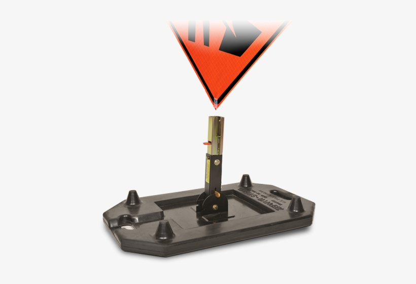 Zephyr Roll-up Road Construction Sign Stand - Zephyr Sign Stands, Black ...