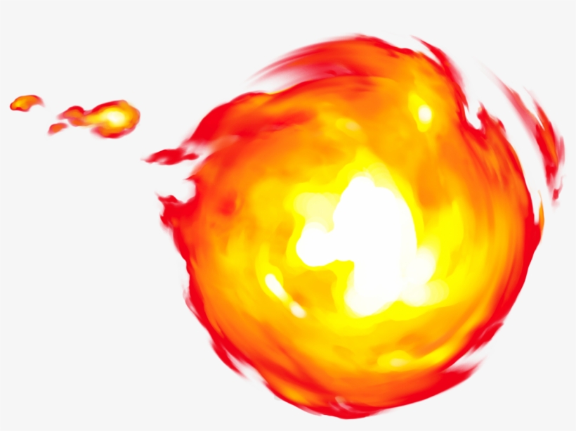 Download Transparent Fire Ball Png - Super Mario Bros Fireball - PNGkit