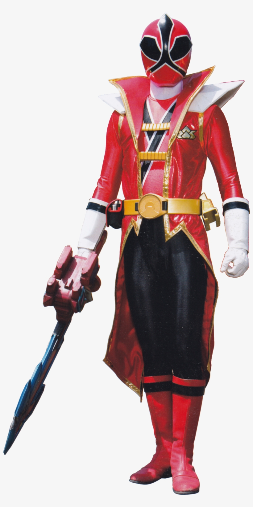 Prs-sharkred - Power Ranger Super Samurai Red Ranger - 1564x2980 PNG ...