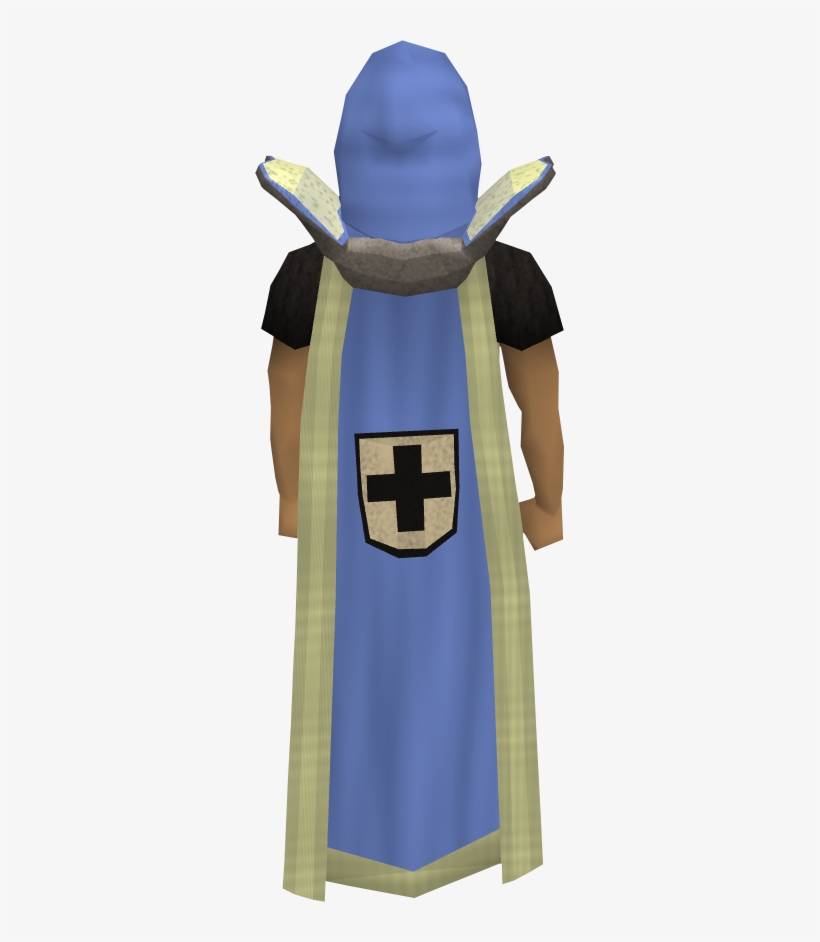 Download Transparent Defence Cape Equipped - Runescape Defence Cape ...
