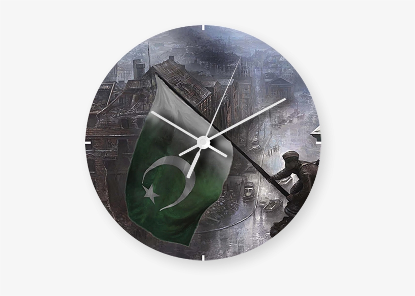 Pakistan Flag Printed Clock - Pakistan Army Wallpapers Hd - 600x700 PNG ...